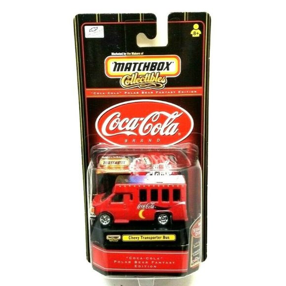 Coca Cola | Toys | 999 Matchbox Coca Cola Diecast Chevy Transporter Bus ...